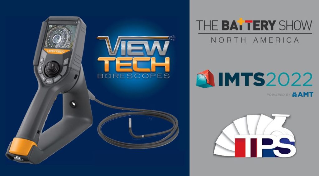 ViewTech Borescopes Exhibiting at the Battery Show, IMTS, and ...