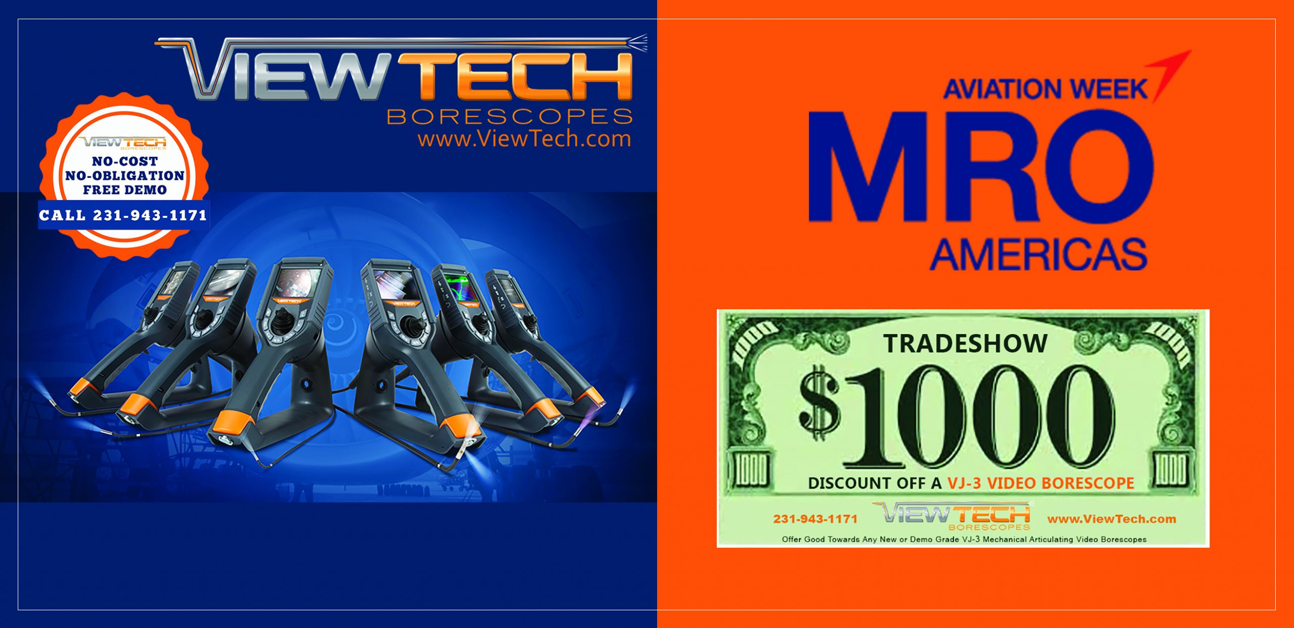 MRO Americas Aviation Week 2020 - ViewTech