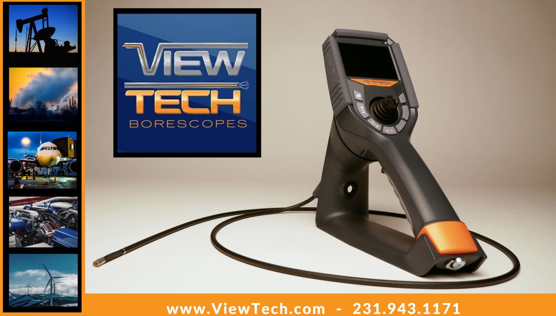 ViewTech Borescopes Announces New Clients - ViewTech